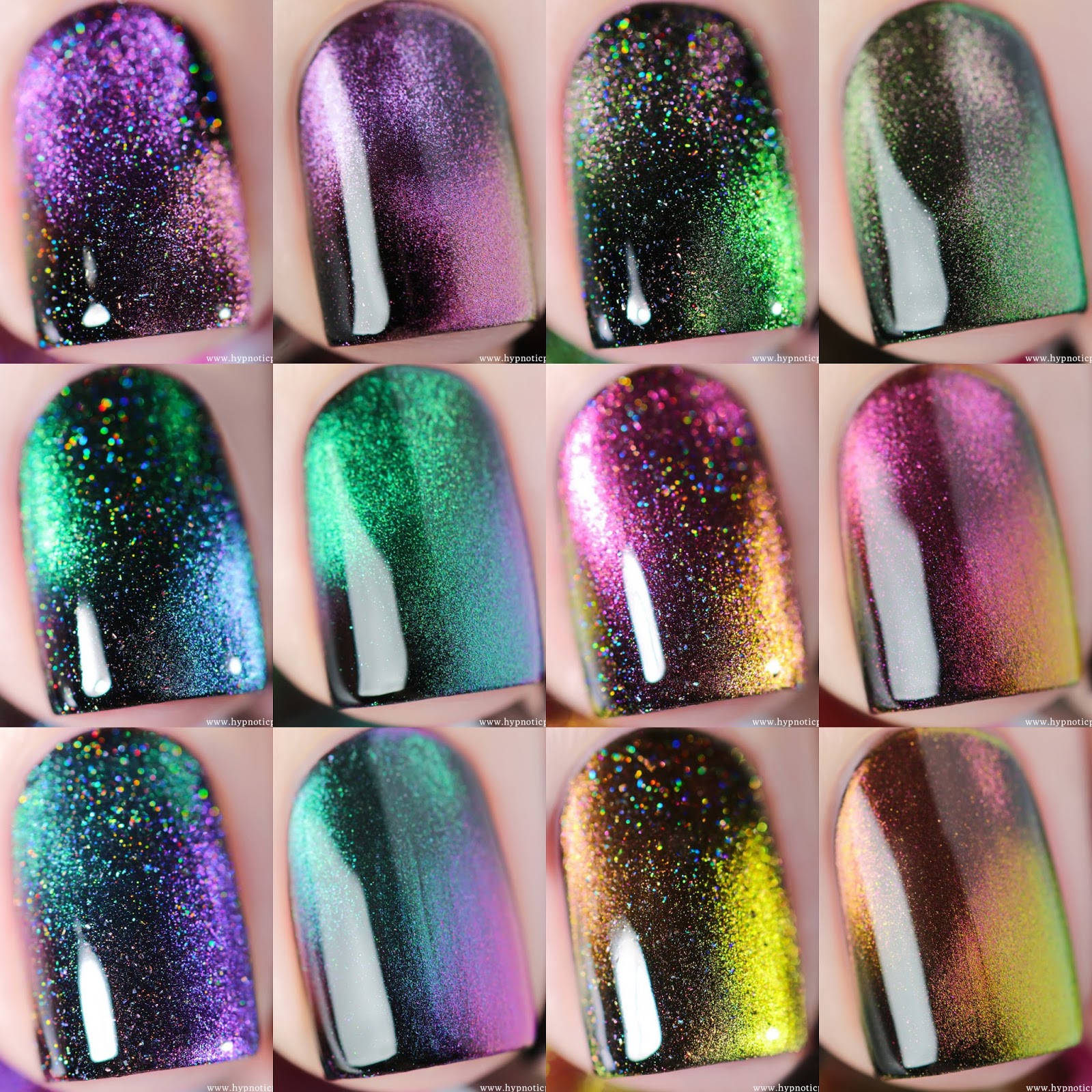 de briz: Bow Nail Polish Multichrome Magnetic & Multichrome Magnetic ...
