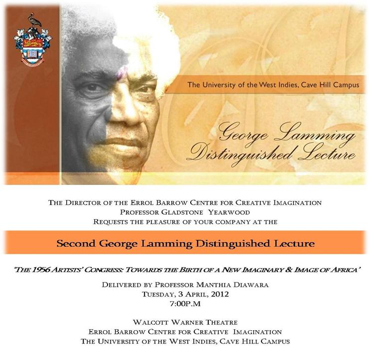 The History Forum: Second George Lamming Distinguished Lecture