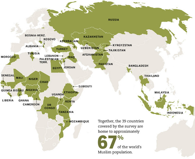 5 Negara Dengan Pertumbuhan Islam Tercepat Di Dunia