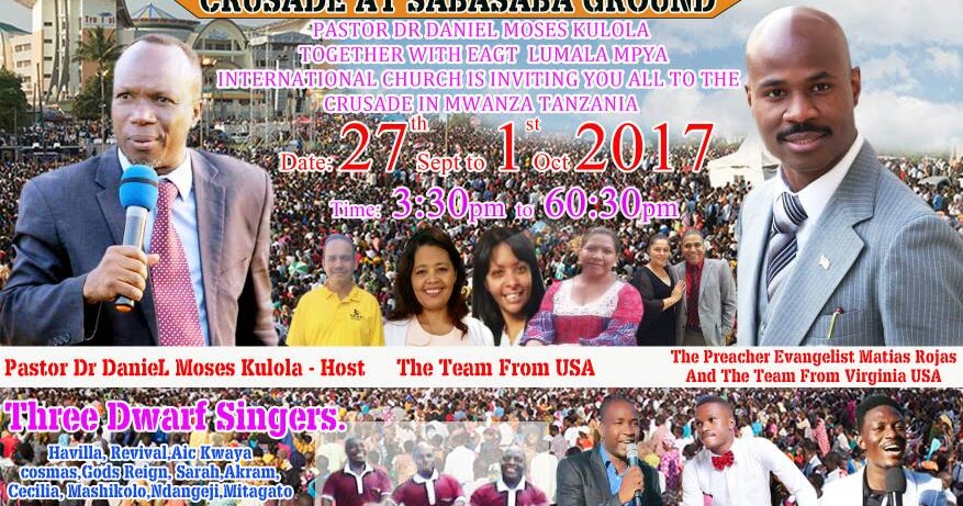 EAGT LUMALA MPYA CHURCH: KARIBU KWENYE MKUTANO MKUBWA WA INJILI JIJINI ...