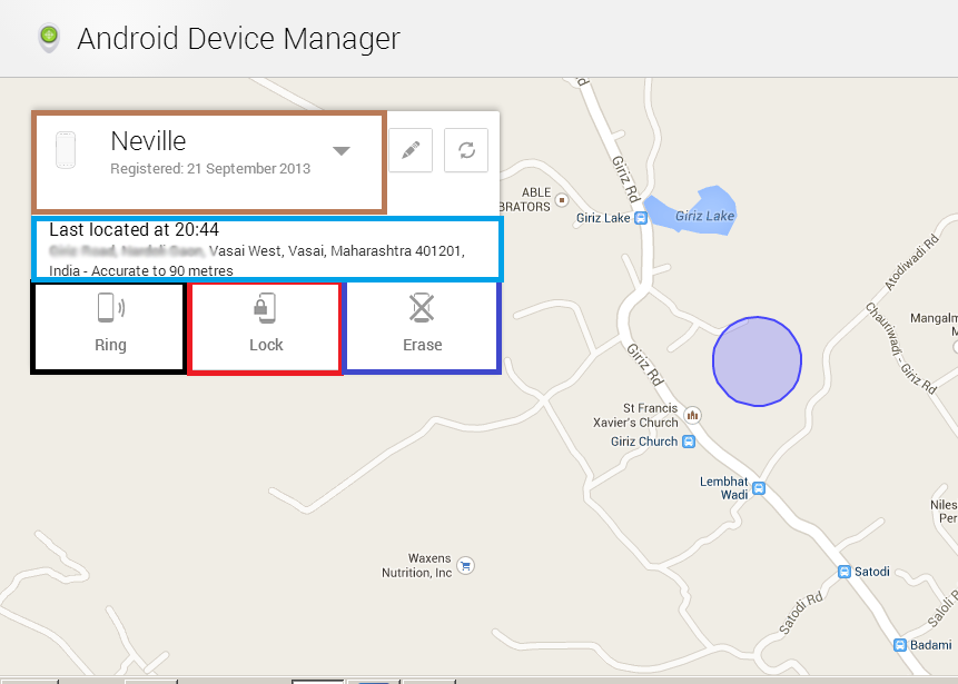 Android dynamite-The All-round Android Blog: Lock/Wipe data, ring ...