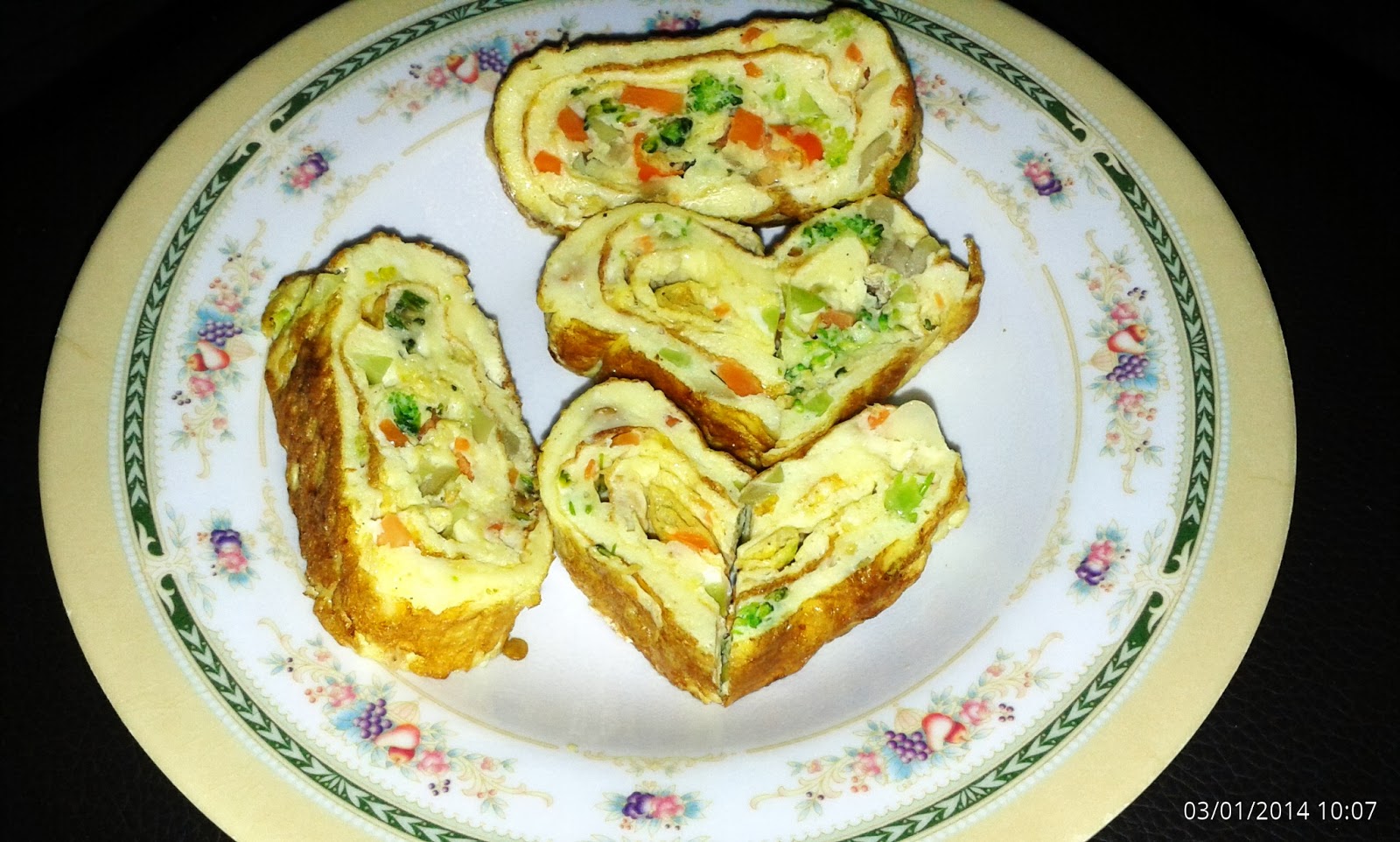 apa-apa JER.......: Resepi: Japanese Egg Roll