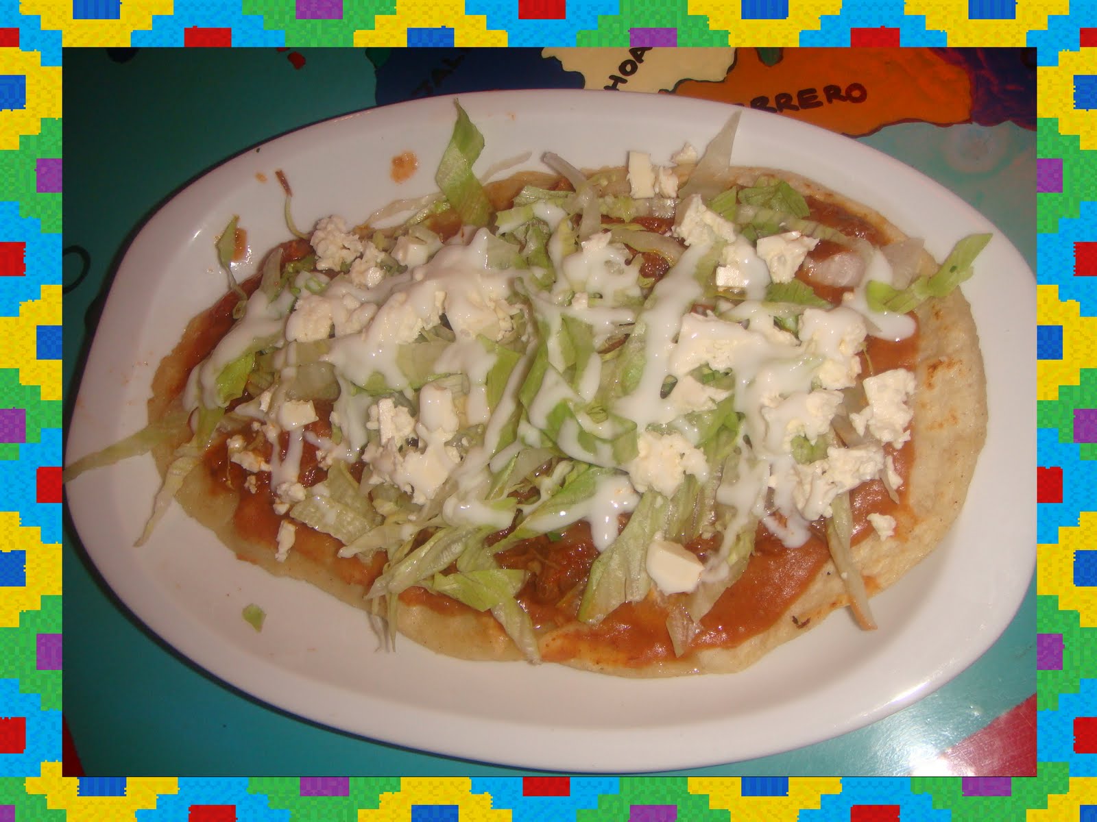 Aromas y colores de Mèxico: El Huarache mexicano