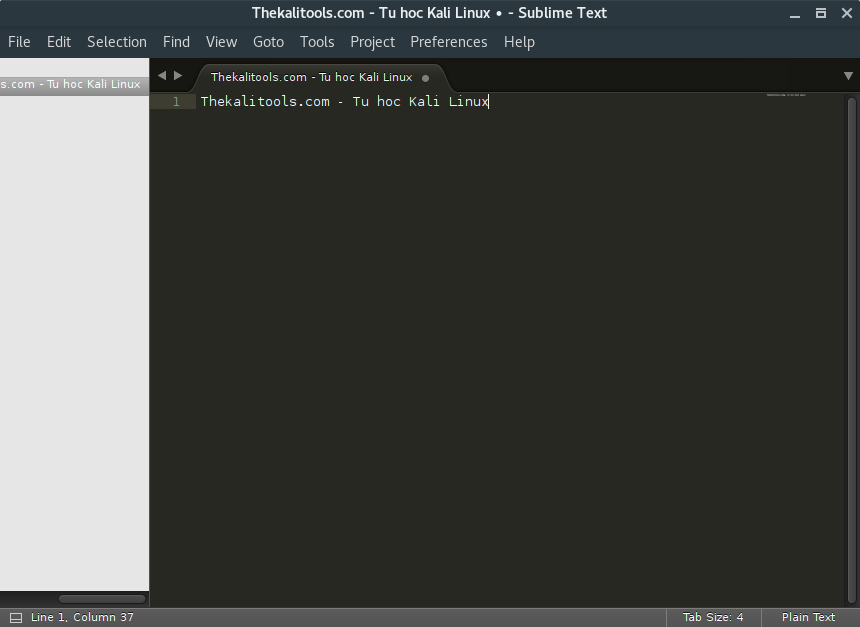 Cài đặt và gõ tiếng Việt trên Sublime Text 3