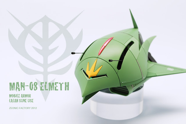 GUNDAM GUY: 1/550 Elmeth - Custom Build