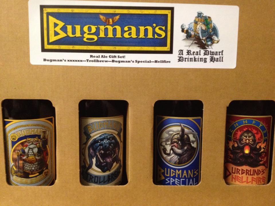 El Descanso del Escriba: Caja de cervezas de Bugman's