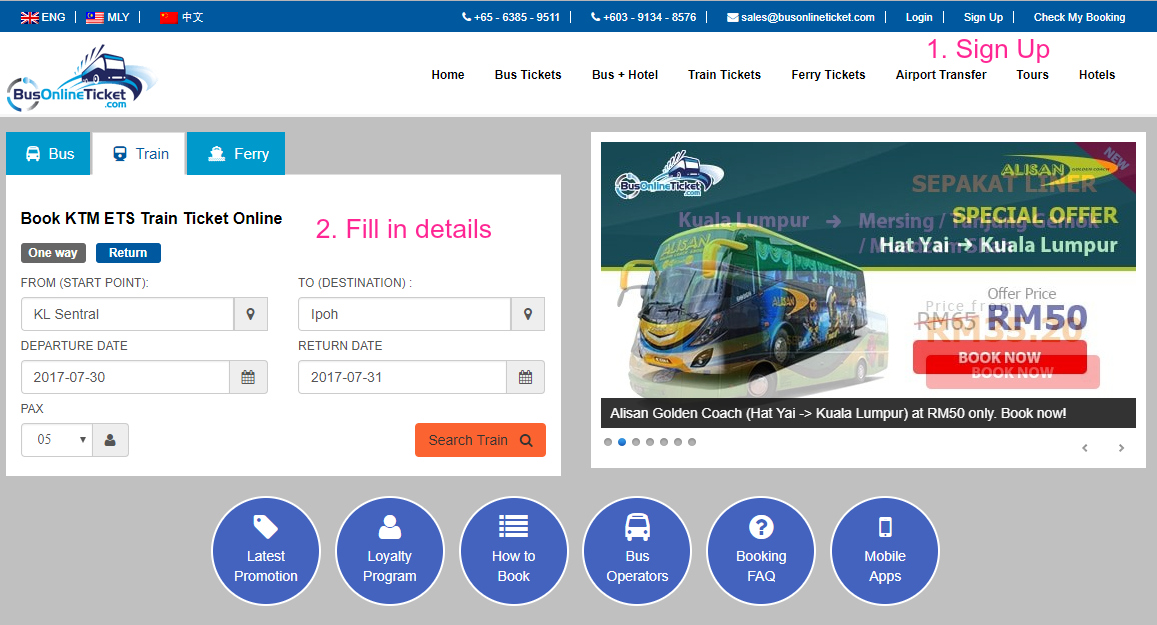 How to Book the ETS Train 🚅 : KL-Ipoh Team Bonding Trip Pt 1 — Thinker ...