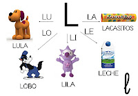 MI MUNDO DE PEDAGOGÍA TERAPEÚTICA: LECTOESCRITURA DE LA L