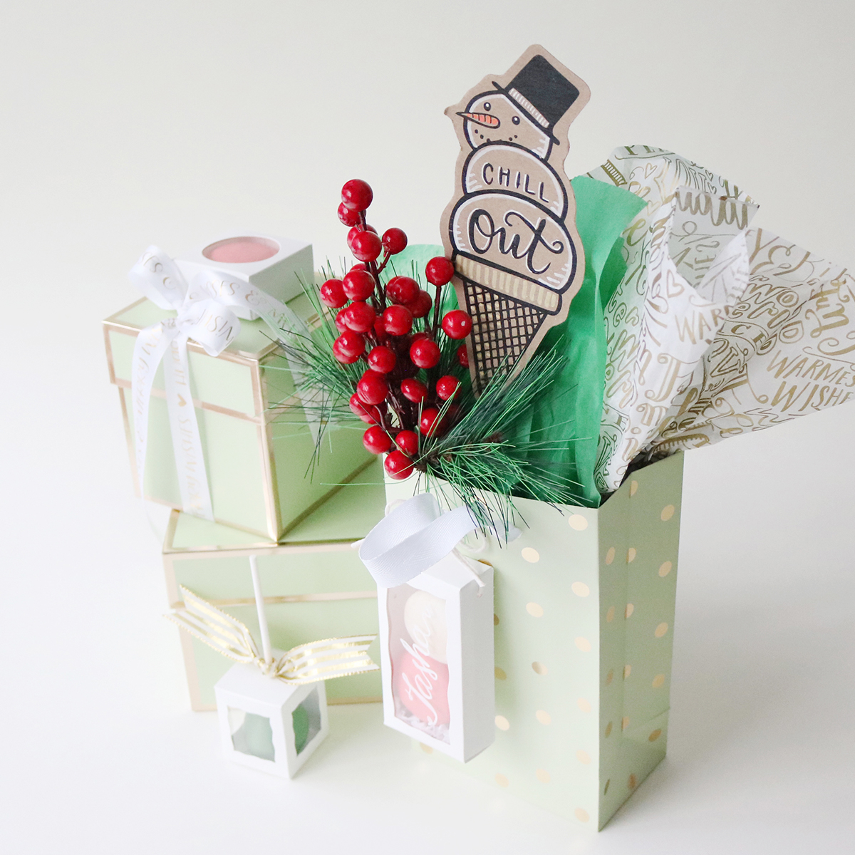 the creative bag blog: It's Wrapping Season: Edible Gift Topper Inspiration