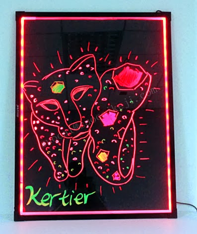 Sunlite Led Writing Board: Multi-color LED Lighted Writable Menu Board ...