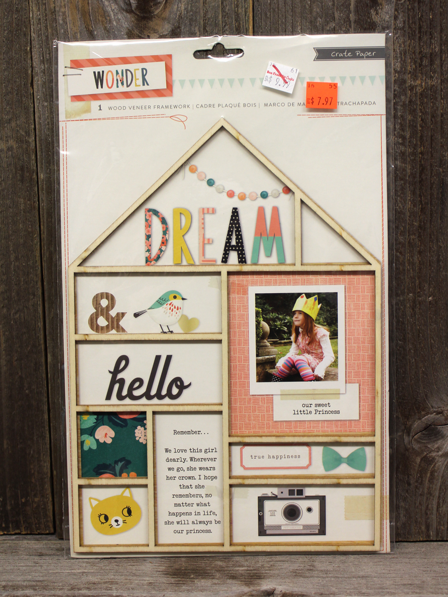 Ben Franklin Crafts and Frame Shop: Welcome Home Shadowbox Frame