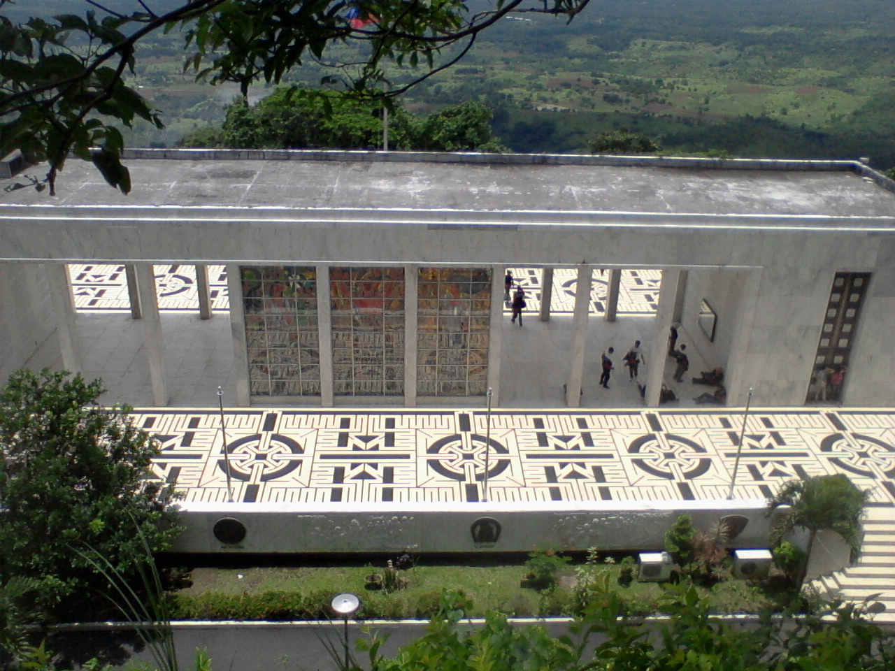 red toenails: Mt. Samat at last!