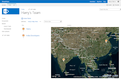 SharePoint Connoisseur: Tips to use new Geolocation field and maps in SharePoint 2013