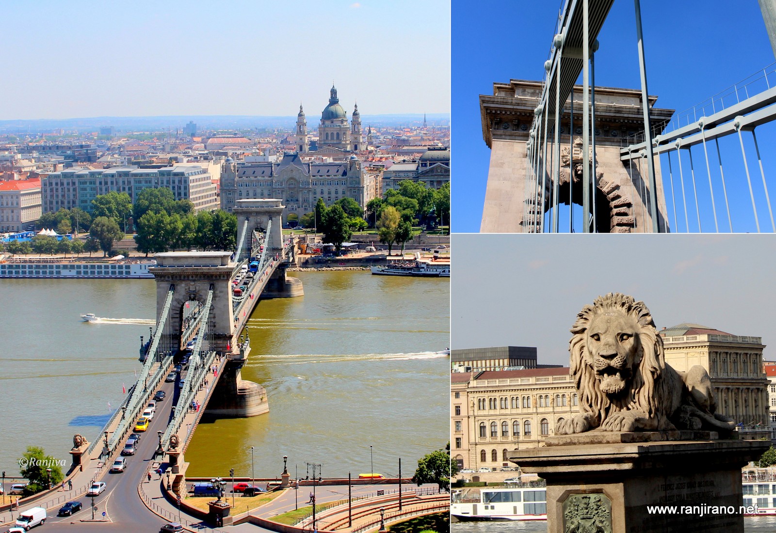 Quelques chefs-d’œuvre de Budapest : ses ponts suspendus... | Paysages ...