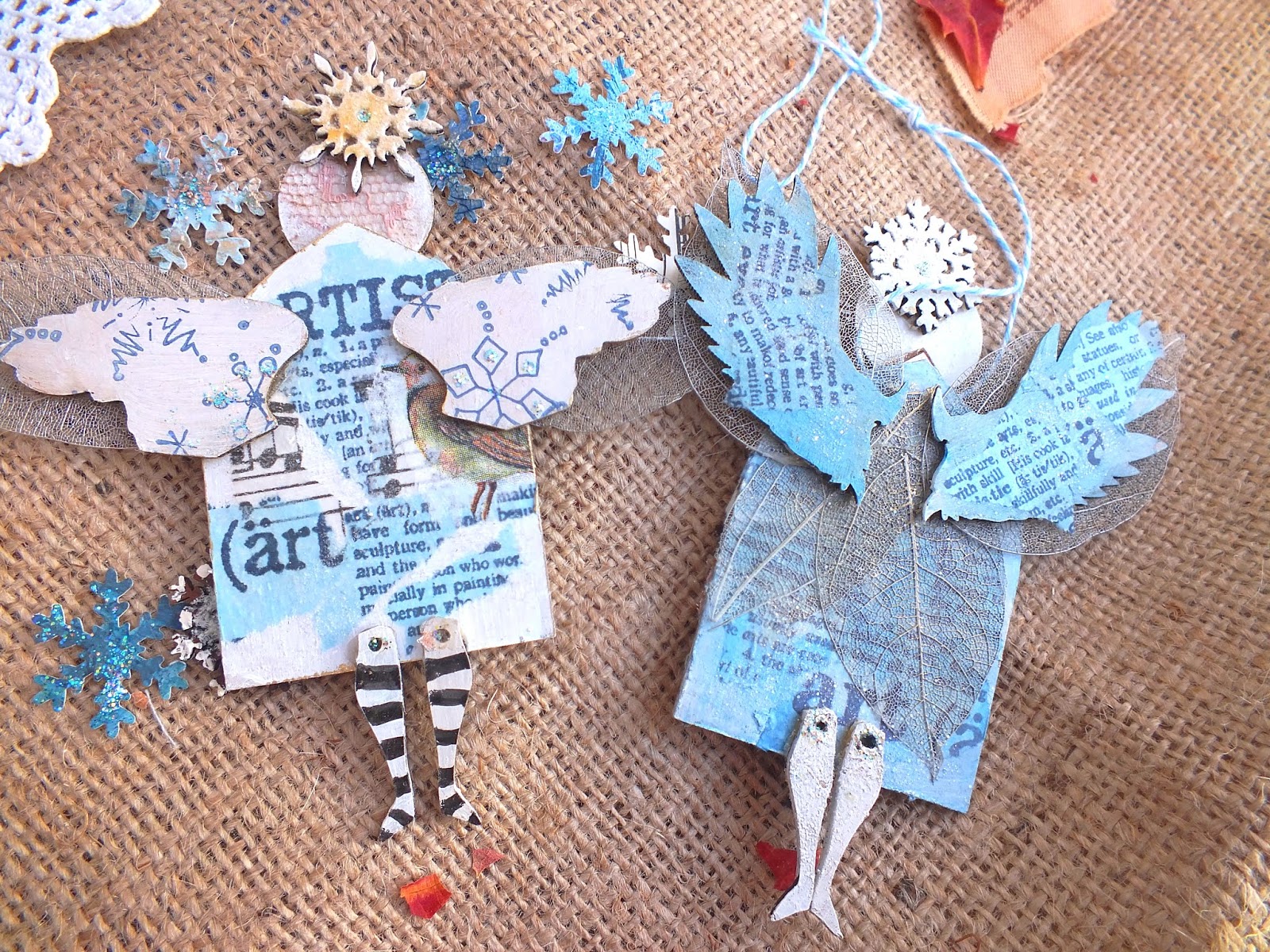 Calico Craft Parts: 2 Arch Angels at Calico Craft Parts by Julie Ann