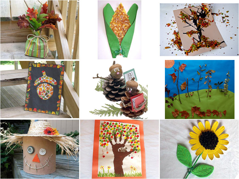 R A S T E M O: Jesen - ideje za dečije radove