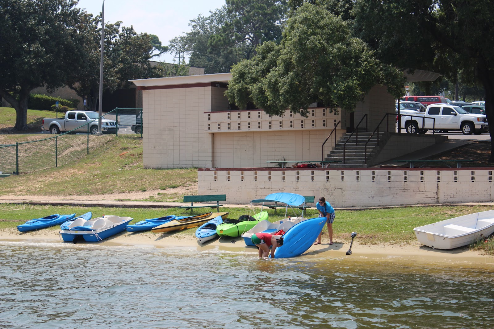 Family Fun in Pensacola: Water sport rentals at Bayview Park