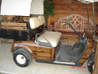 Jay Terry's Garage: before and after pics of custom golf cart