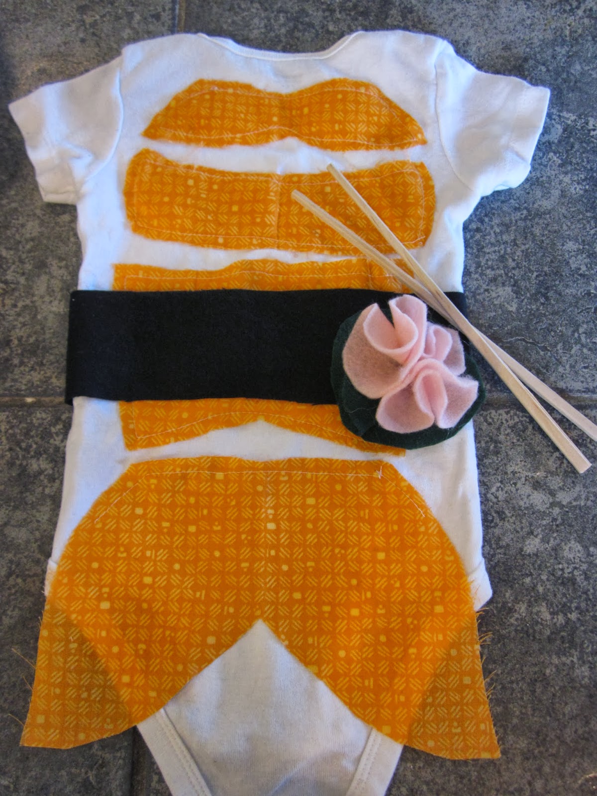 Queen B Creates: Sushi Pet Costume