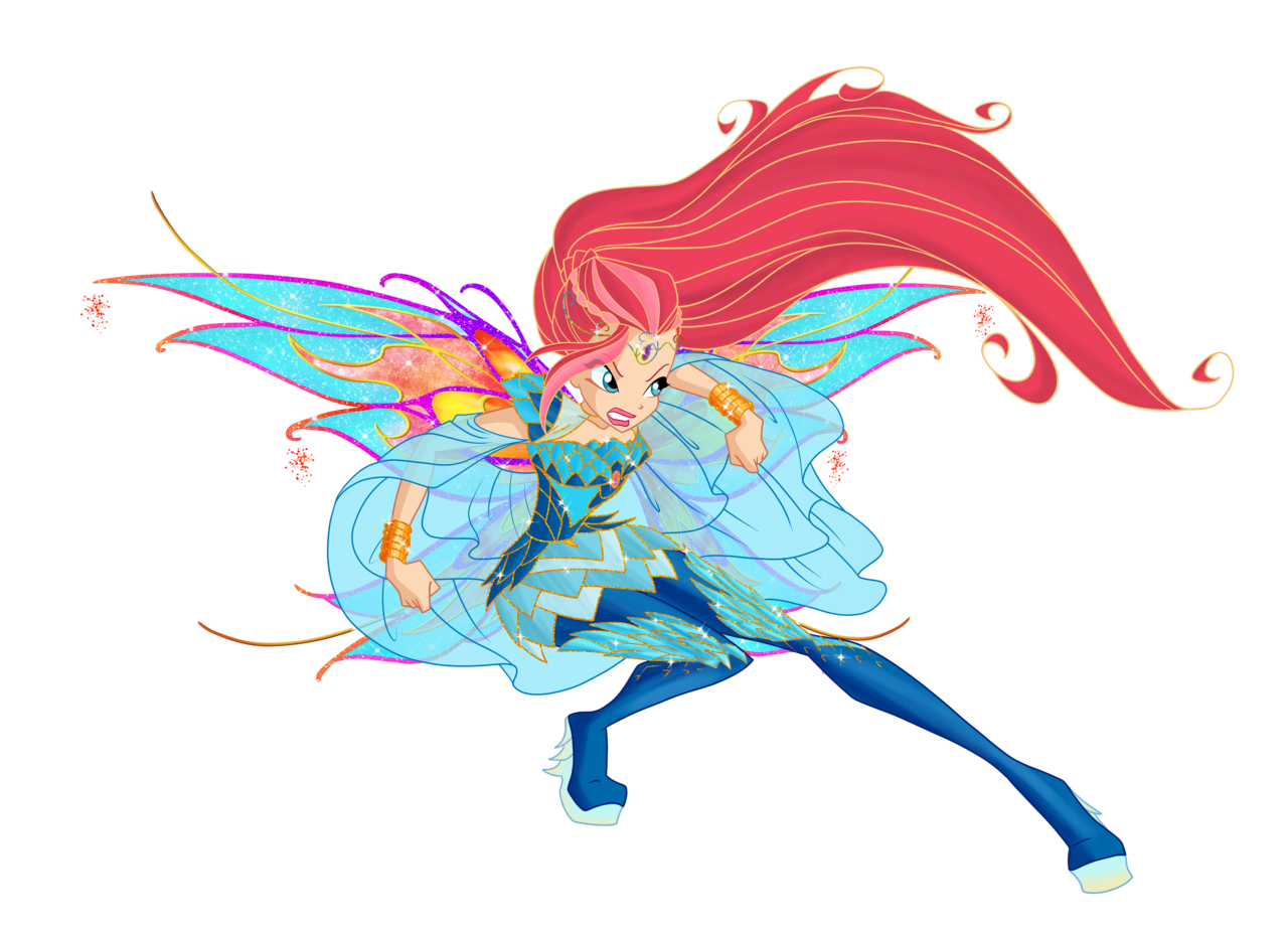 Winx Club Sirenix: ¡Nuevas imágenes PNG de Bloom Bloomix con nuevas poses!