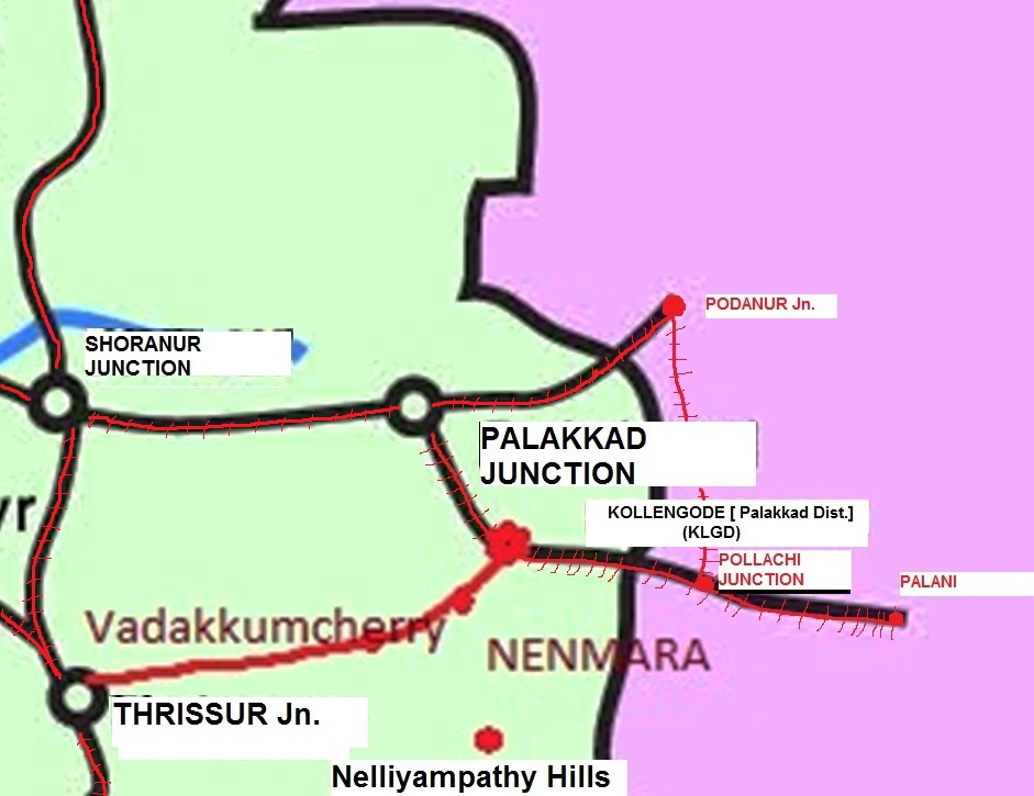 A Green Corridor From Central TAMILNADU to Central KERALA: Railway ...