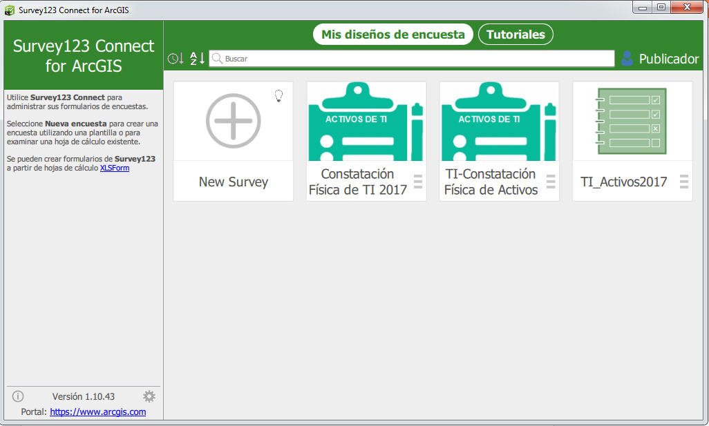 URULEANDO: SURVEY123