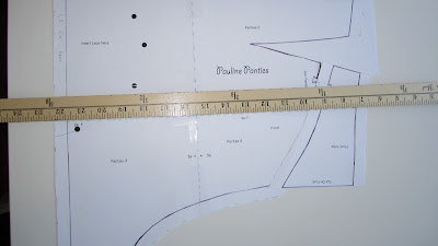 A Few Threads Loose: Starting the Tap Pants - Lingerie Sew Along Part 7