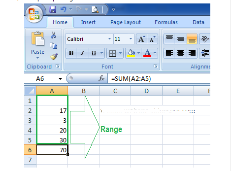 Pengertian Cell, Range, Row dan colum pada microsoft excel | Belajar bareng