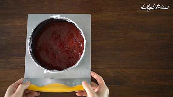 dailydelicious: Chocolate, strawberry, tomato and thyme Entremets