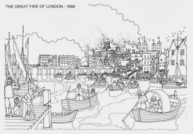 History For Kids: Great Fire of London 1666