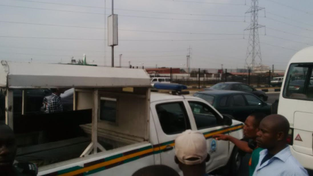 Exclusive photos: One person dead and several others injured as bus ...