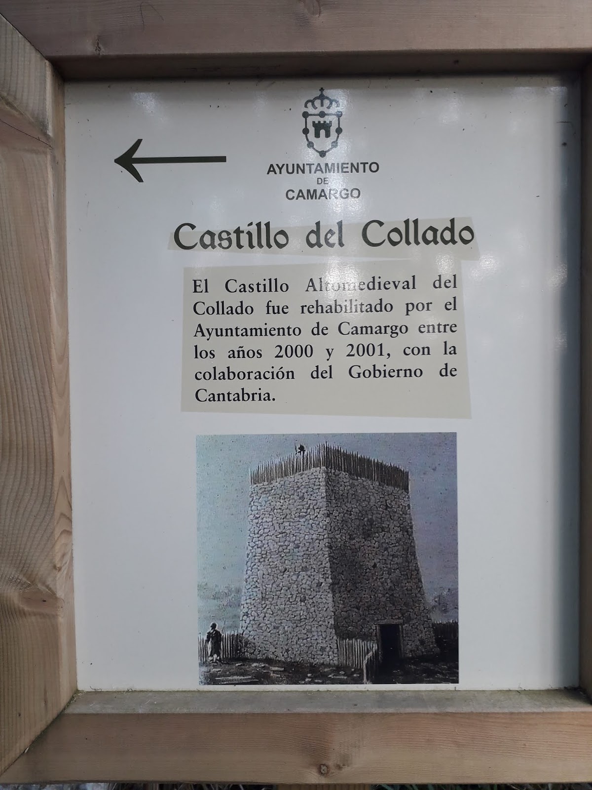 FAMILIA VIAJERA Y EL MUNDO: Castillo del Collado (Camargo)
