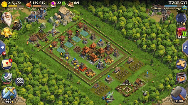 Classical Age Base Layout - DomiNations Guides