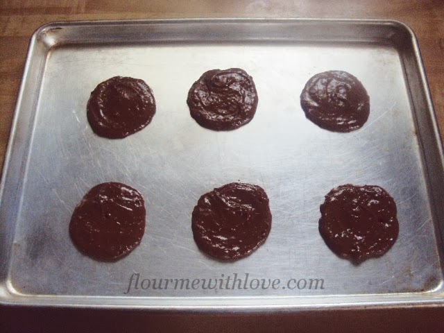 Chocolate (mayonnaise) Gobs with Peanut Butter Icing | Flour Me With Love