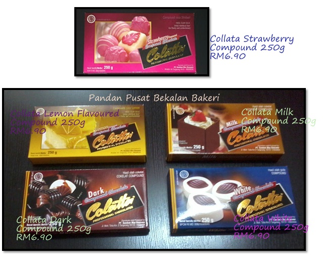 Pandan Pusat Bekalan Bakeri: Collata Brand Chocolate Compound