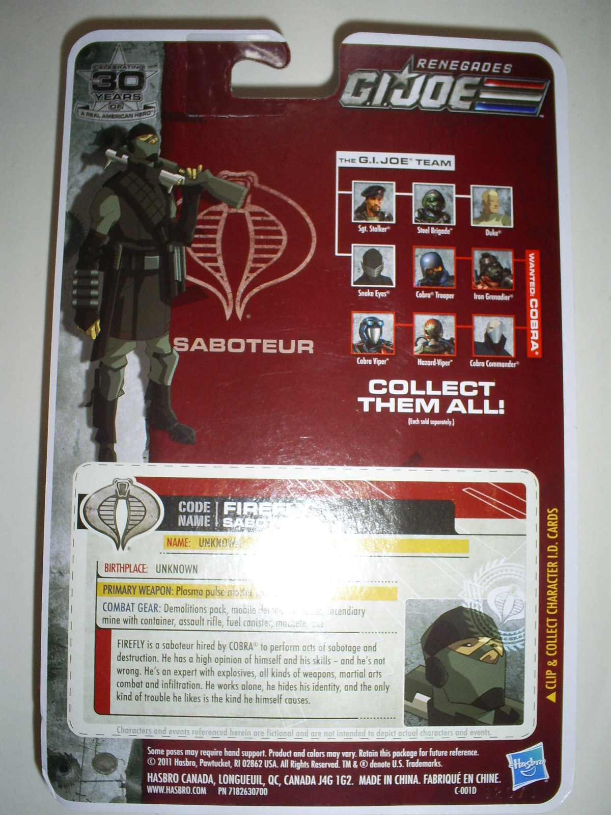 That Figures: REVIEW: GI Joe 30th Anniversary - Renegades Firefly