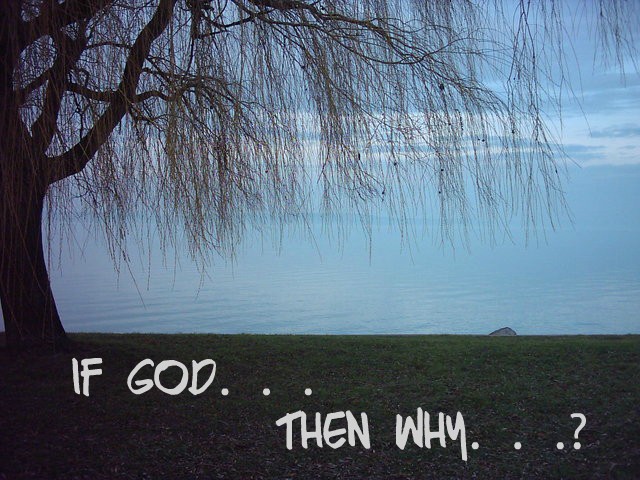 A Word Fitly Spoken: If God, Then Why?