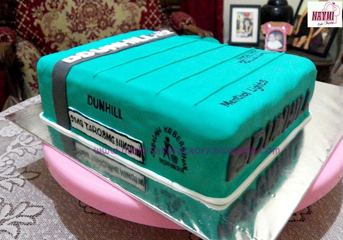 Naymi Cake Factory: Tart Cake Rokok Dunhill Light Menthol