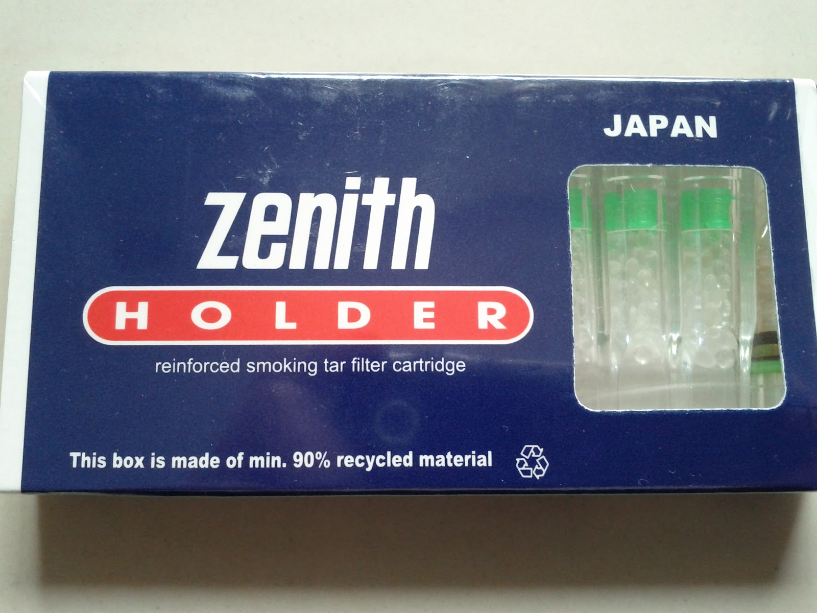 Life As It Is: Penapis Asap Rokok - Zenith ZH 10