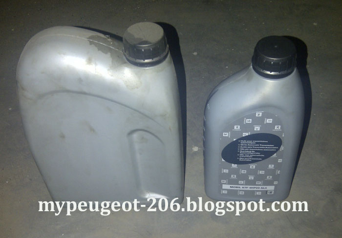 Peugeot 206: Oli matic peugeot 206 berubah model