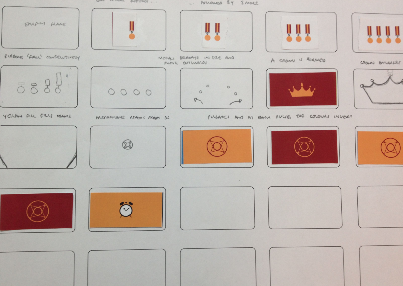 Design Practice: Top 10 - Icon storyboards
