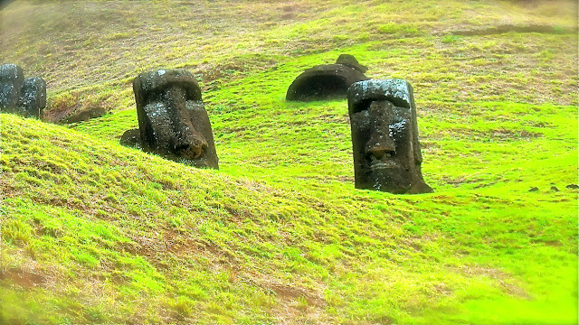 El enigma de los moáis ~ El LoBo BoBo,... un blog de viajes