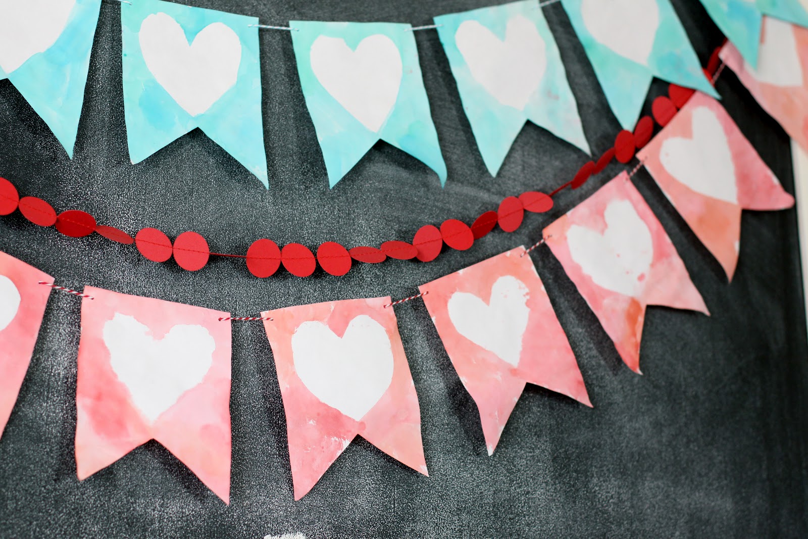 happy heart banner {a tutorial} » The Macs