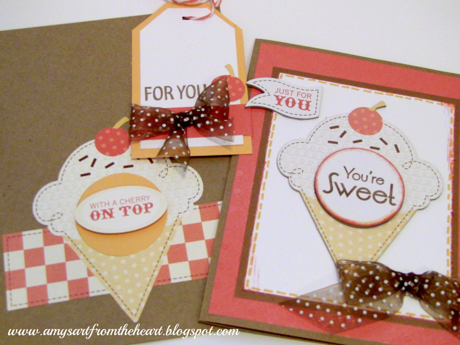 Amy's Art from the Heart: Sweet Surprise Cards