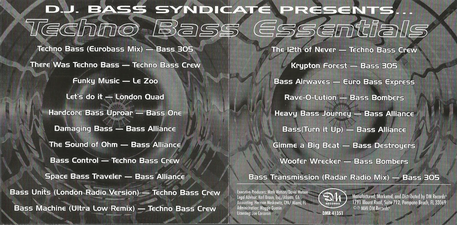 B-Bart's Bass Covers: D.J. Bass Syndicate Presents... Techno Bass ...