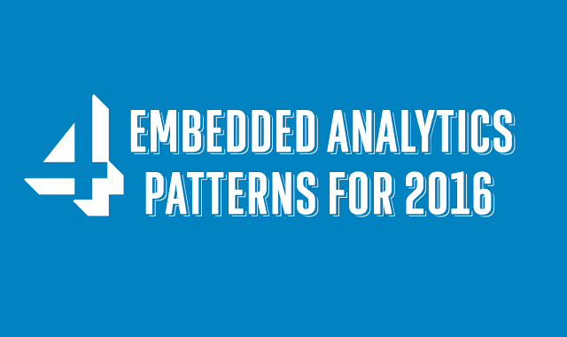 4 Embedded Analytics Patterns For 2016 Infographic Visualistan
