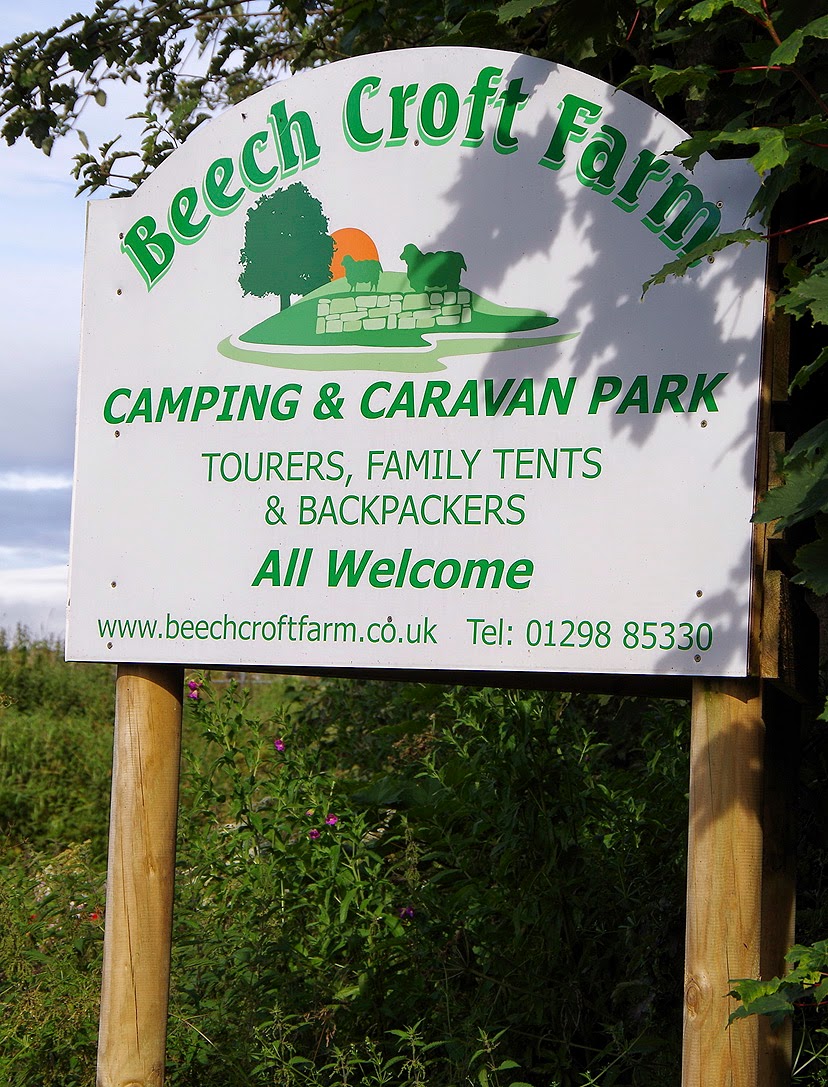 Earth-Roamers : Peak District - Beech Croft Farm camping