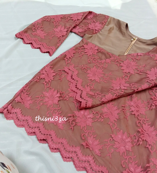 SEWING PROJECT : BAJU LACE LINING ~ My Story Board