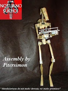 Star Wars B1 Battle Droid Papercraft | Papercraft Paradise ...
