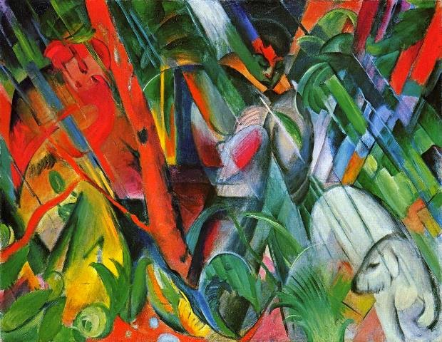 Arteeblog: Franz Marc, um mestre expressionista das cores e dos animais